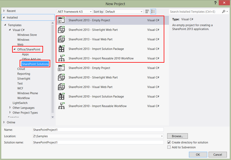 How and where to start developing SharePoint 2013 projects in Visual Studio 2012 - SharePoint Pals